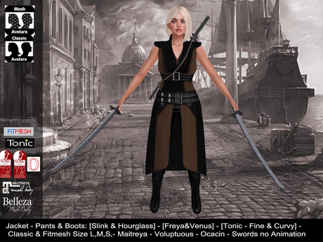 Second Life Marketplace - [NF] - Female Medieval Outfit - [Medieval ...